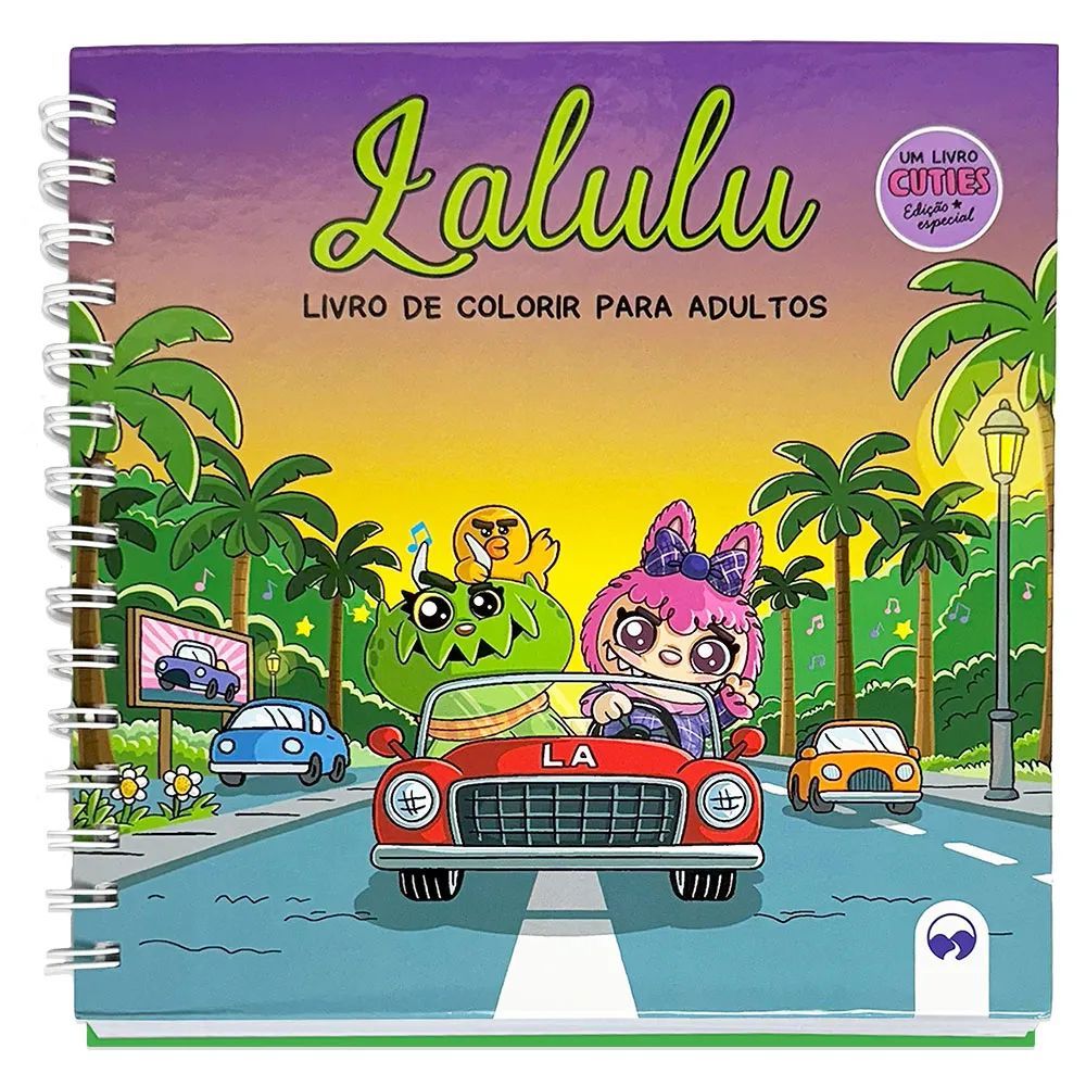 Livro de Colorir Lalulu Cuties Edição Especial Vale das Letras | Shopee ...