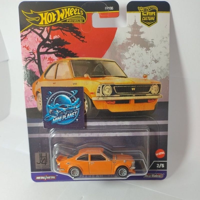 Hot Wheels Premium 🇯🇵 COM SELO JAPONÊS NA CARTELA 🇯🇵 '72 Toyota Corolla ...