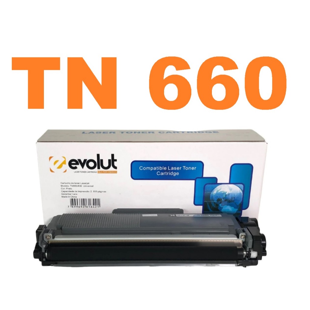 Toner Compativel com Brother TN660 Dcp-l2540dw L2540dw L2540 2540dw ...