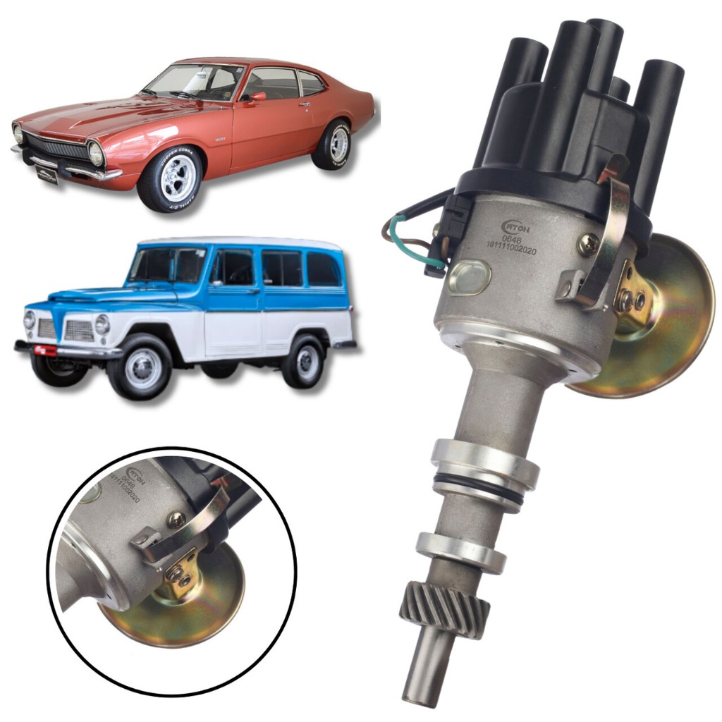 DISTRIBUIDOR DE IGNIÇÃO FORD MAVERICK RURAL F75 | Shopee Brasil