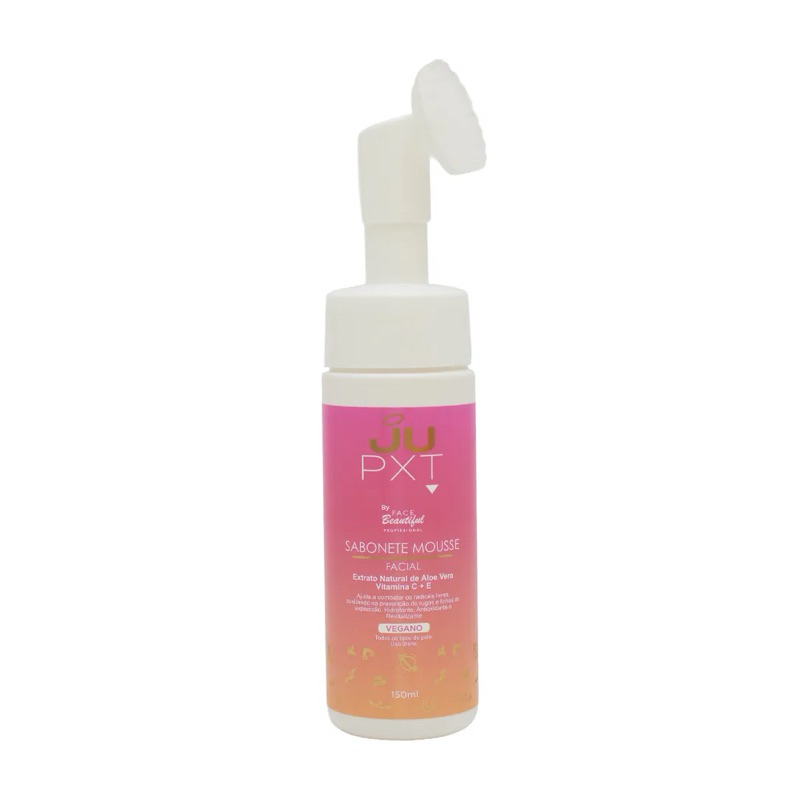 Sabonete Mousse Facial Ju PXT Face Beautiful | Shopee Brasil