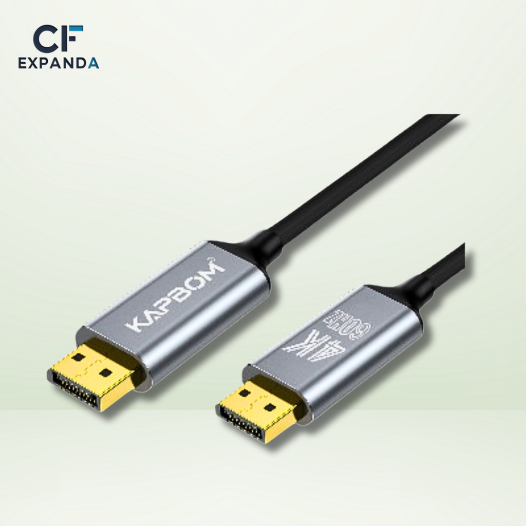 Cabo Displayport x Displayport 60Hz 4K 1.5m KA-DPP-1.5M KAPBOM | Shopee ...