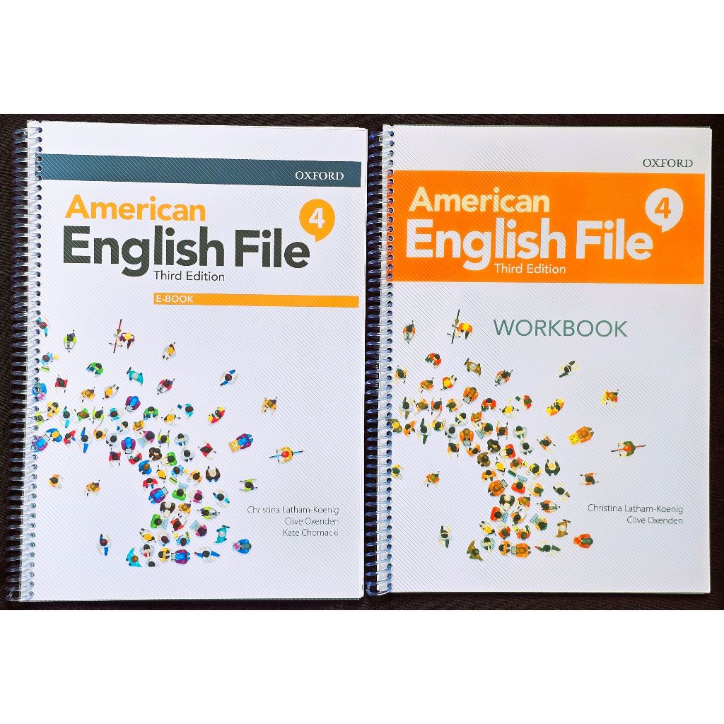 American English File Level 4 - Third Edition | Shopee Brasil