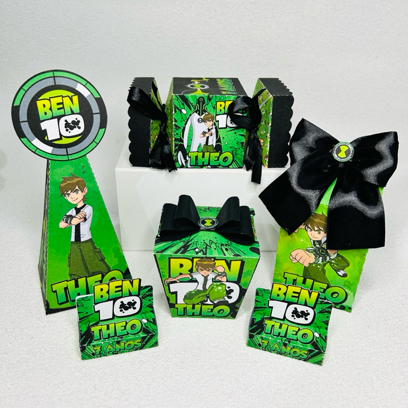 Kit Ben 10 personalizado (Pegue e monte) | Shopee Brasil