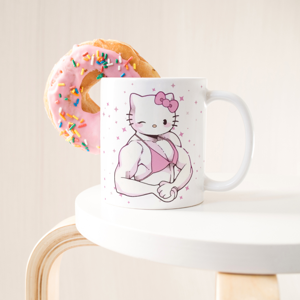 HELLO KITTY Maromba Caneca Personalizada Cerâmica 325ml | Shopee Brasil