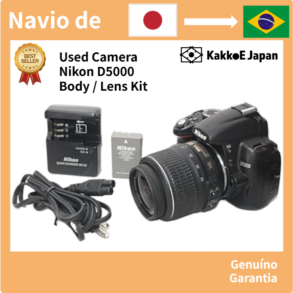 Nikon Digital SLR Camera D5000 Body or Lens Kit – 12.3MP CMOS / Full HD ...