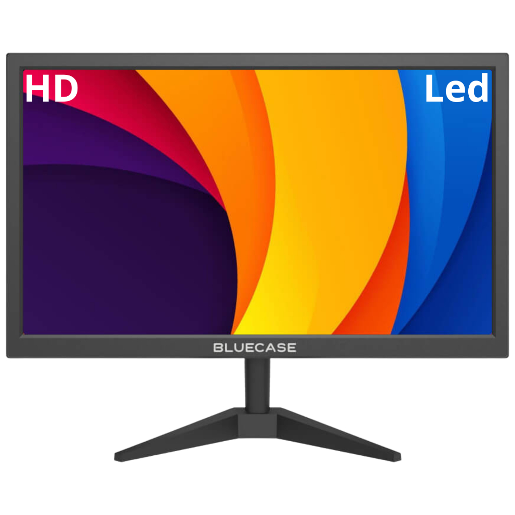 Monitor 20 Polegadas de led Vesa Hd + Hdmi Vga 75hz Bluecase Cor Preto | Shopee Brasil