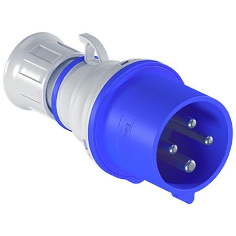 Plugue Industrial macho Eletromar, 3P+T, 16A, 9h, 200/250Vca, 50/60Hz ...