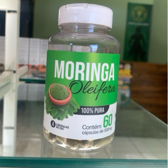 Moringa Oleifera 60 Capsulas 500mg 100% Pura Natuvite | Shopee Brasil