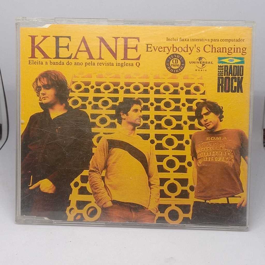 CD SINGLE KEANE - EVERYBODY'S CHANGING | Shopee Brasil