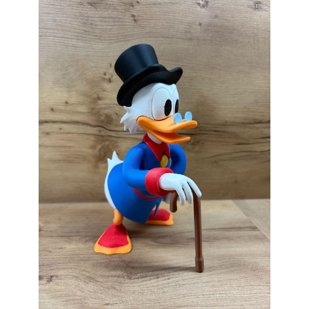 Boneco Tio Patinhas 16cm Colecionável | Disney | Presente Geek | Pato ...