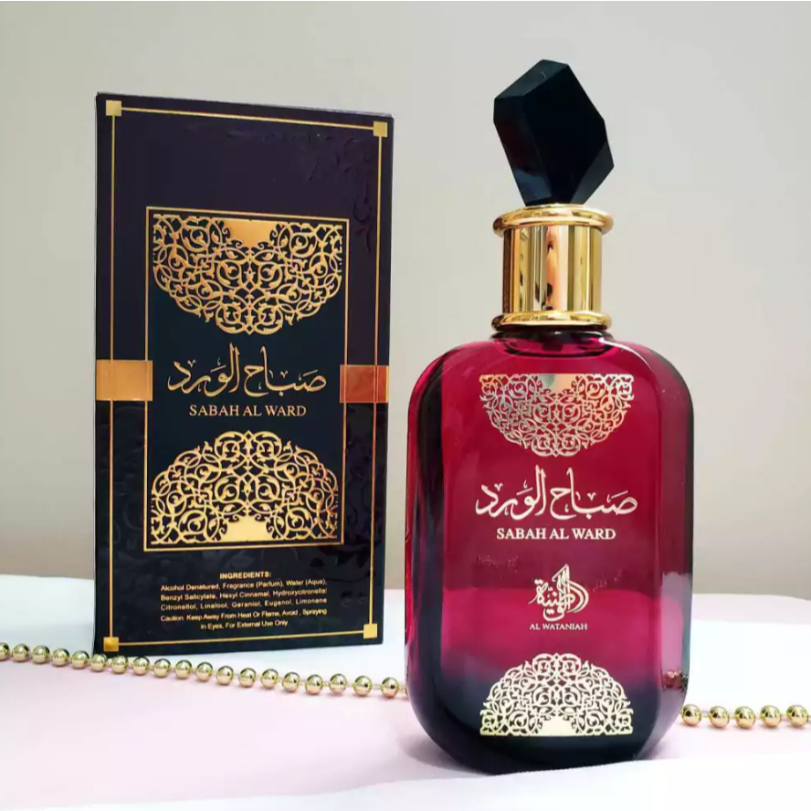 [Original] Perfume Sabah Al Ward By Al Wataniah 100ml EDP Importado ...