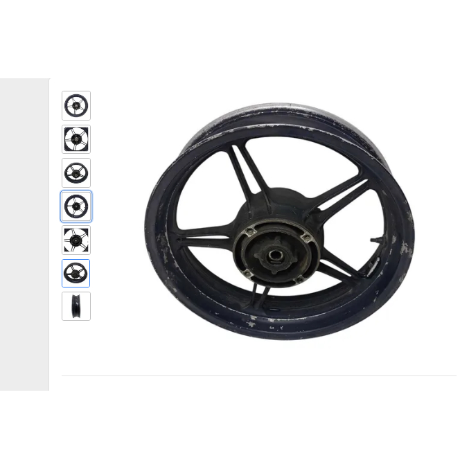 roda traseira honda cb 300r 2010 original freio a tambor | Shopee Brasil