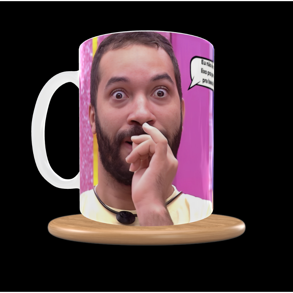 Caneca Personalizada basculho Gil do Vigor Frases Meme | Shopee Brasil