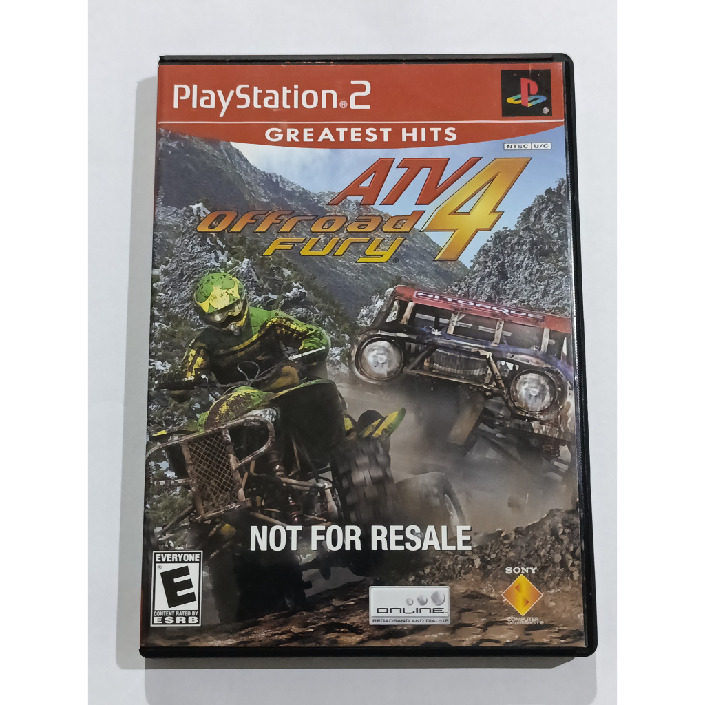 ATV Offroad Fury 4 p/ PS2 Original Americano Usado | Shopee Brasil