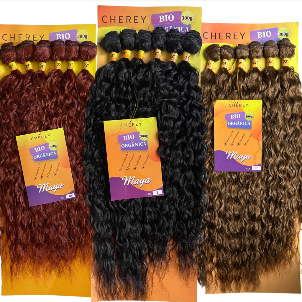 Cabelo Bio Orgânico Maya 300g Cherey | Shopee Brasil