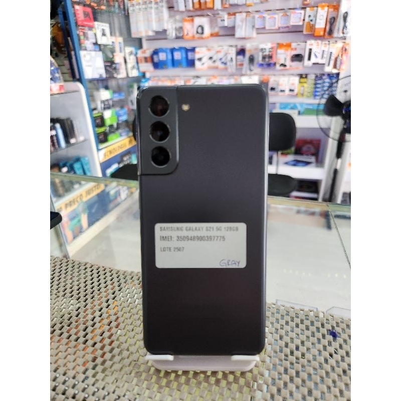 Aparelho Celular Samsung S21 128GB 8GB RAM | Shopee Brasil