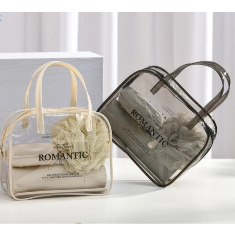 Kit Necessaire Bolsa de Viagem com 5 Peças Porta Escova Pente ...