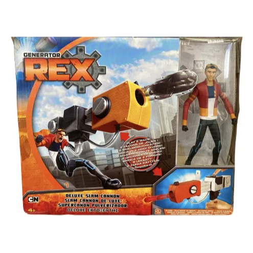 Deluxe Slam Cannon Generator Rex Cartoon Network Figure 2010 | Shopee ...