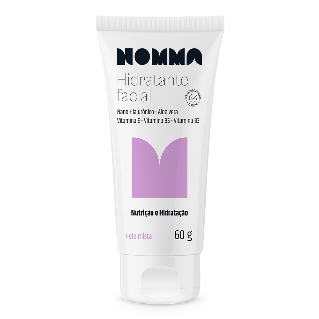 NOMMA Hidratante Facial 60g - Pele Mista | Shopee Brasil