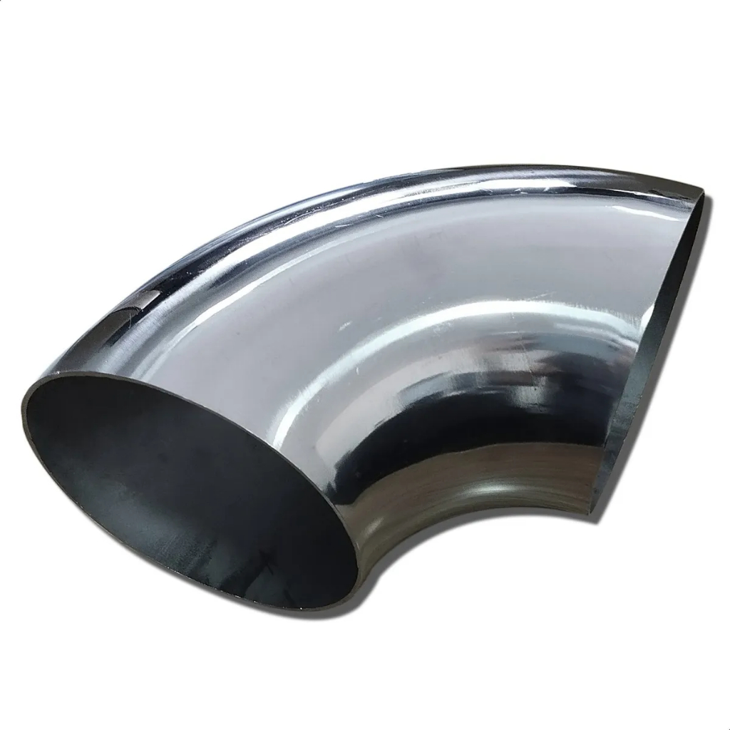 Tubo Curvado Escapamento Inox 304 90º Graus 4 Polegadas | Shopee Brasil