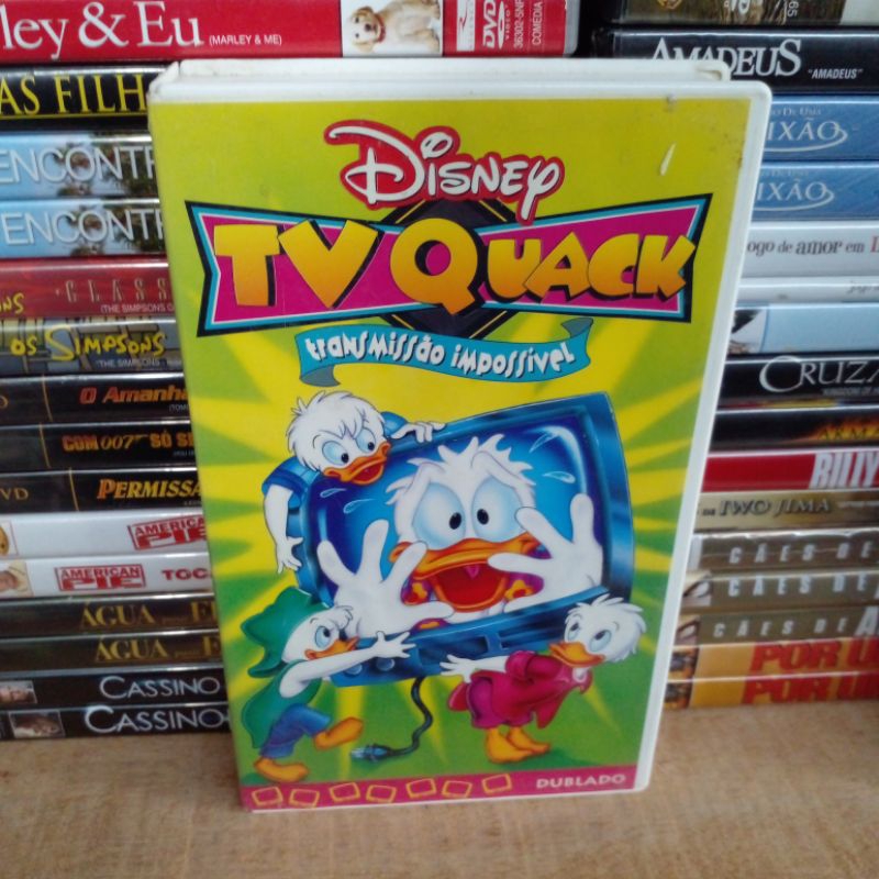 Tv quack - Fita VHS | Shopee Brasil