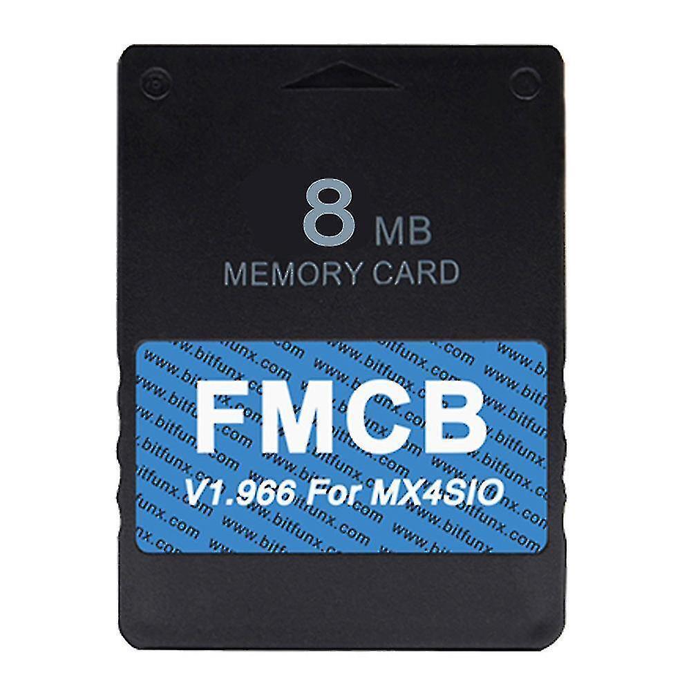 FMCB V.1.966 Free Memory Card 8mb McBoot PS2 FAT/SLIM | Shopee Brasil