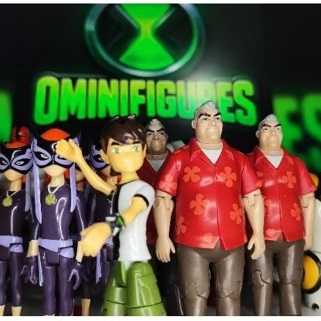 Novos Bonecos Ben 10 Bandai - Clássico/Alien Force/Supremacia/Omniverse ...