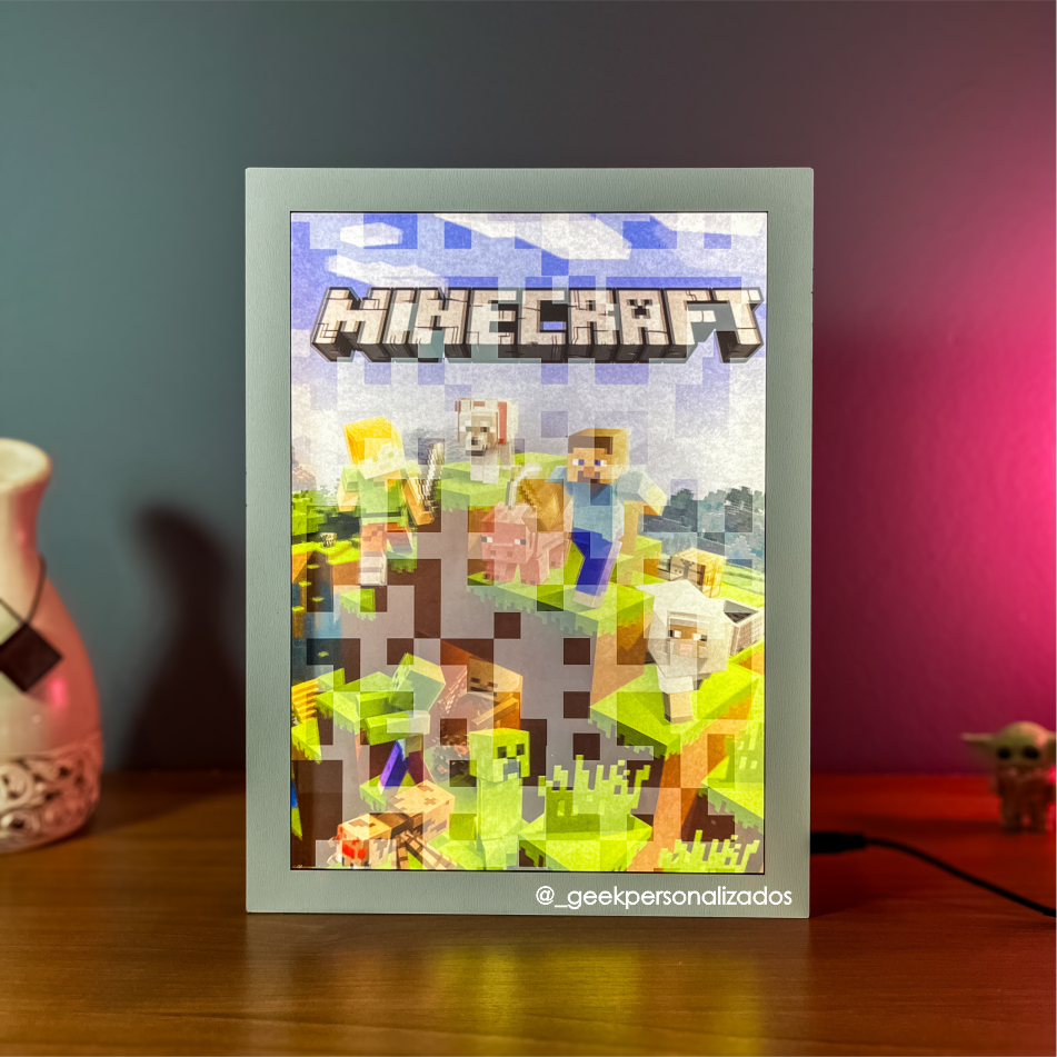 Luminária Minecraft em Oferta | Shopee 2026