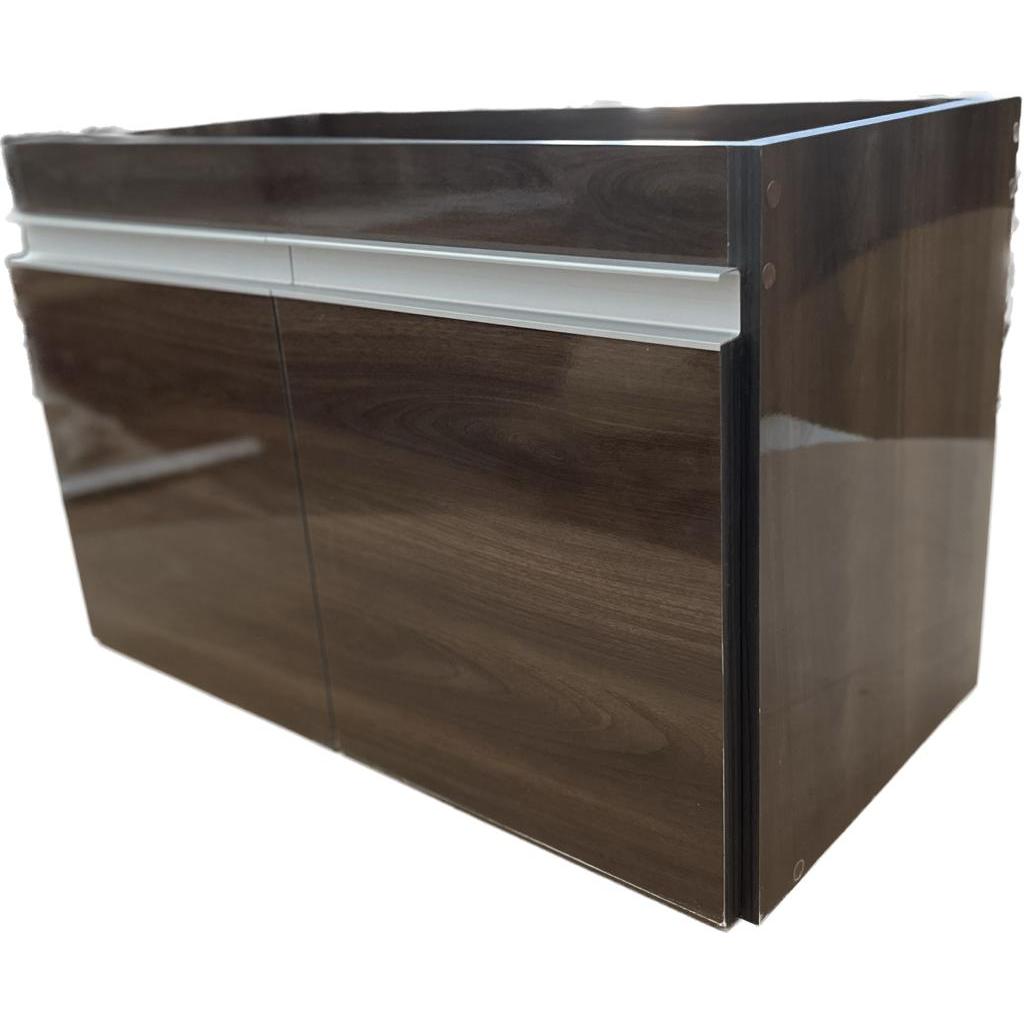 Gabinete 65L x 45A X 45P puxador Barra Branco100 % Mdf Móveis Banheiro JTR | Shopee Brasil