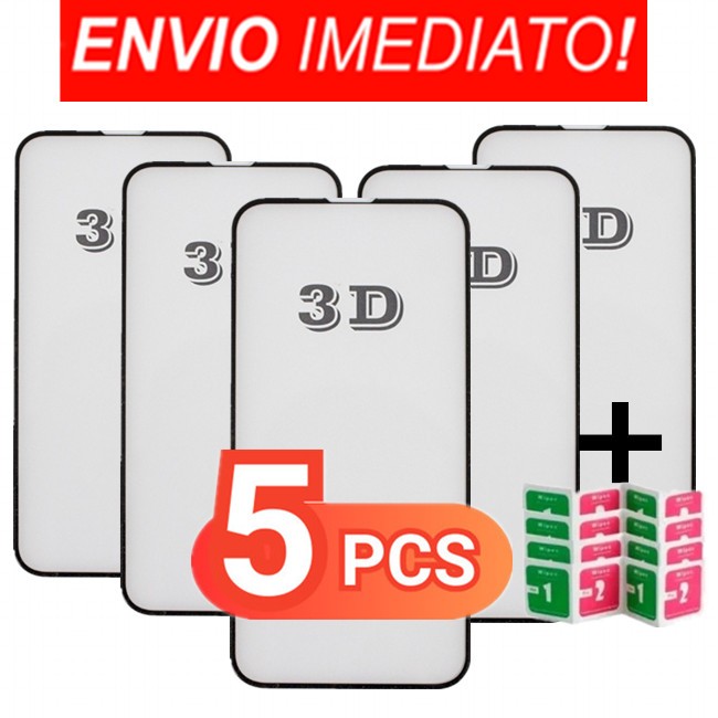 Kit 5 Película De Vidro Temperado 3D 9H Para Samsung A01 A02 A03 A10 A31 A41 A51 A71 M | Shopee ...