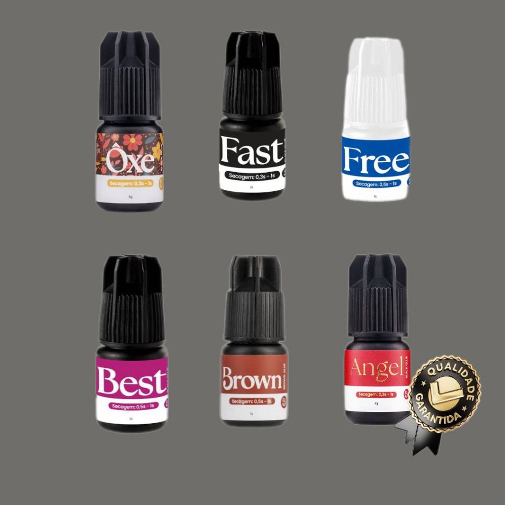 Cola Adesivo Elite Master - Hs16/ Hs10/ Hs20/ Ruby/ Diamond - 3ml Para Extensão De Cílios ...