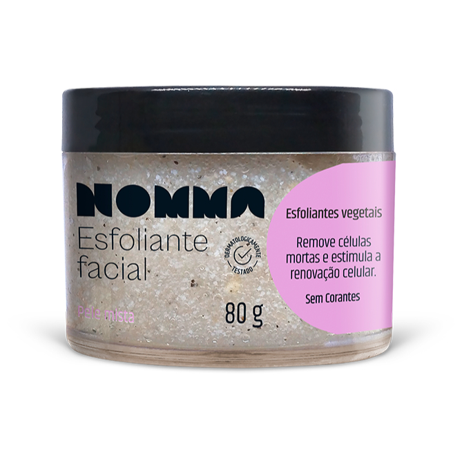 Esfoliante Facial 80g - PELE MISTA NOMMA | Shopee Brasil