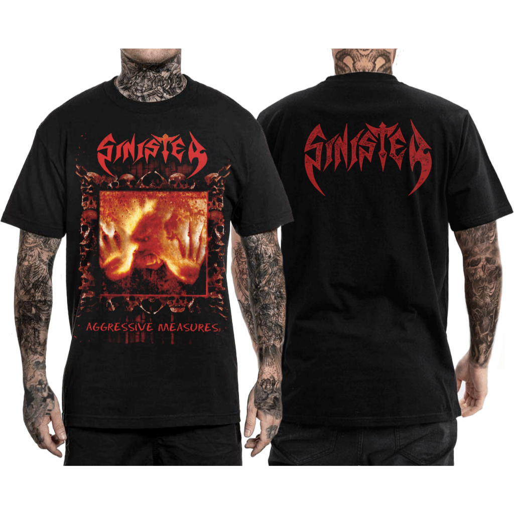 Camiseta Sinister - ( Death Metal ) | Shopee Brasil