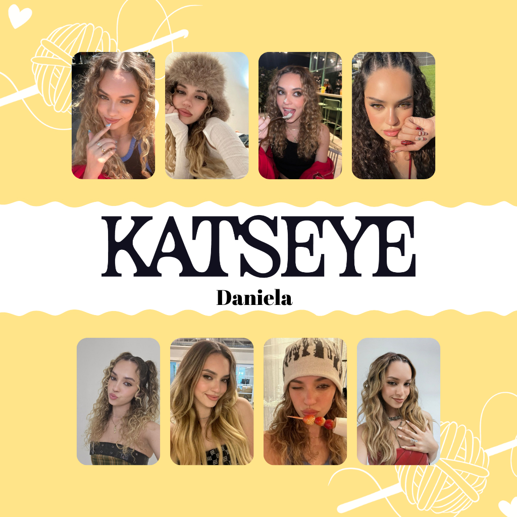 Katseye photocards selca fanmade | Daniela Meghan Lara Sophia Manon ...