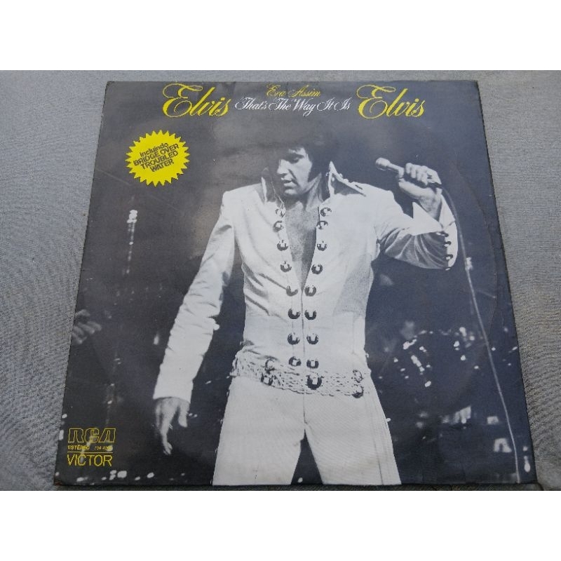 Lp Disco Vinil Elvis Presley - Elvis Era Assim | Shopee Brasil