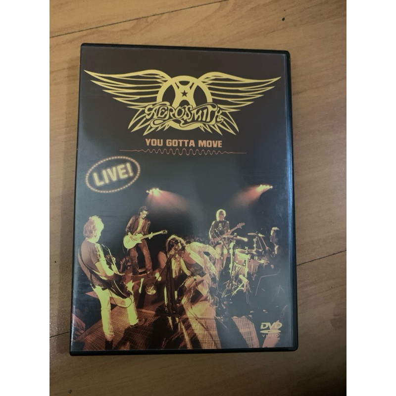 DVD Aerosmith - You Gotta Move Live | Shopee Brasil