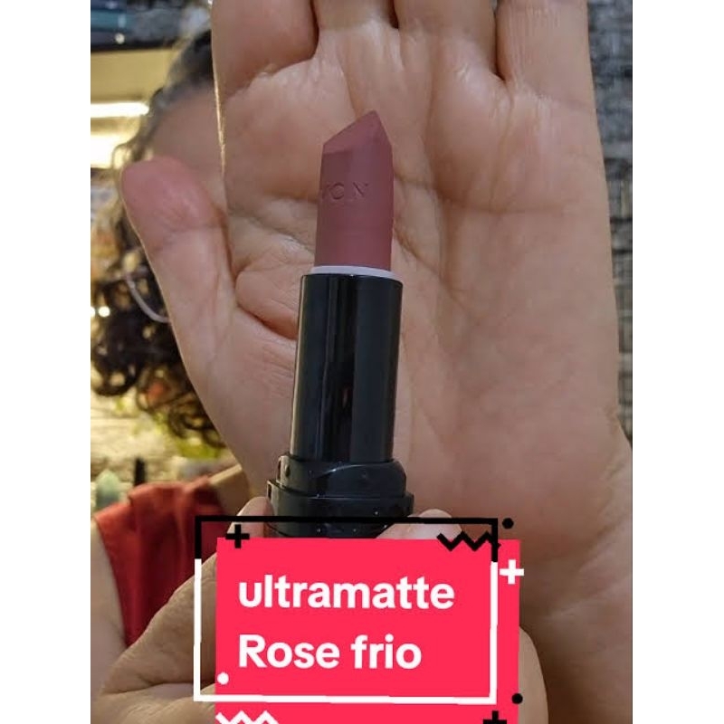 BATOM ULTRAMATTE ROSÉ FRIO AVON | Shopee Brasil