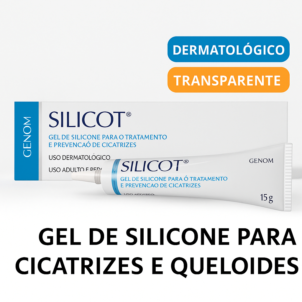 Silicot Gel 15g – Gel de Silicone p/ Cicatrizes e Queloides | Prevenção ...