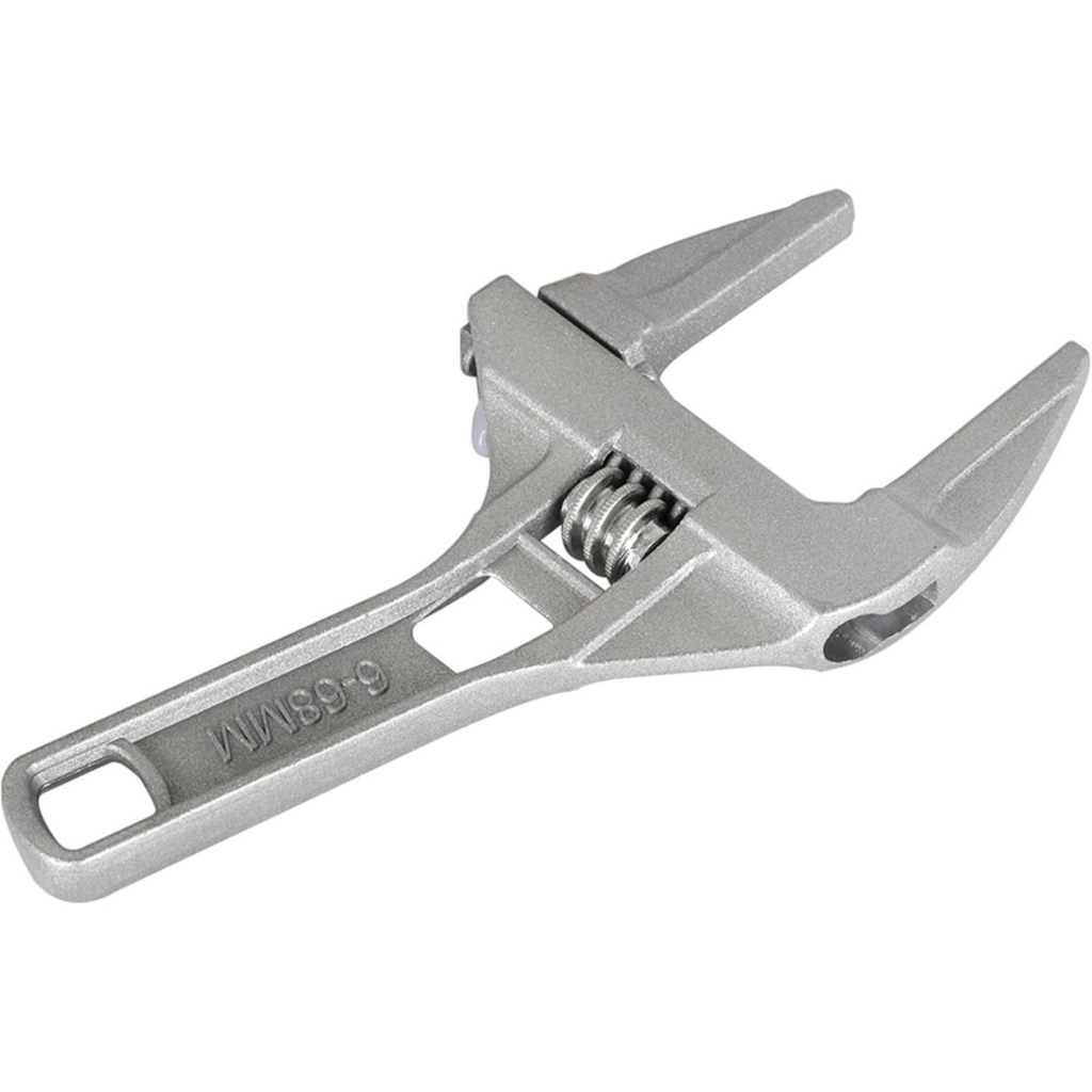 Chave Inglesa Boca Ajustável 68mm Chave De Aperto Grande Cor PRATA ...