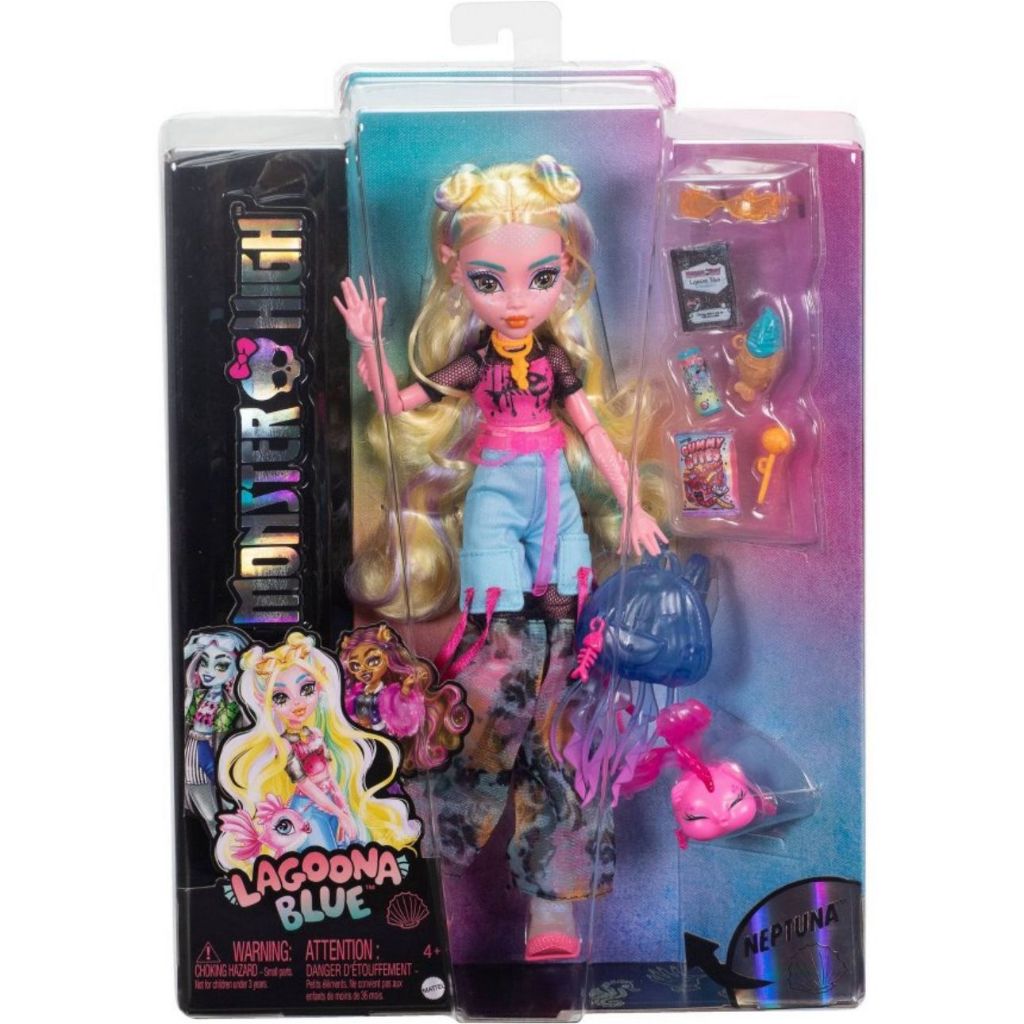 Monster High Lagoona Core Refresh lacrada | Shopee Brasil