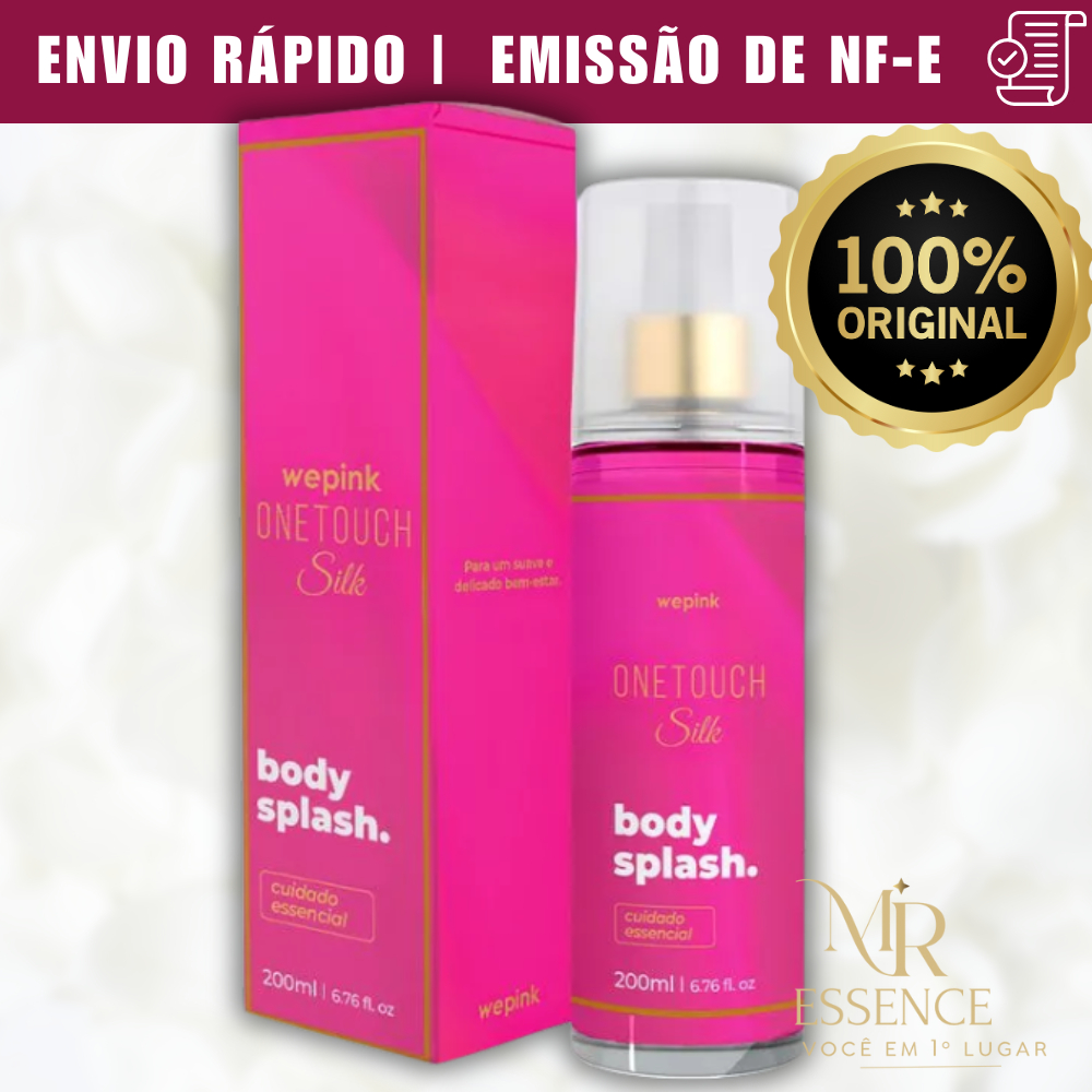 Body Splash One Touch Silk Desodorante Colônia 200ml | Shopee Brasil