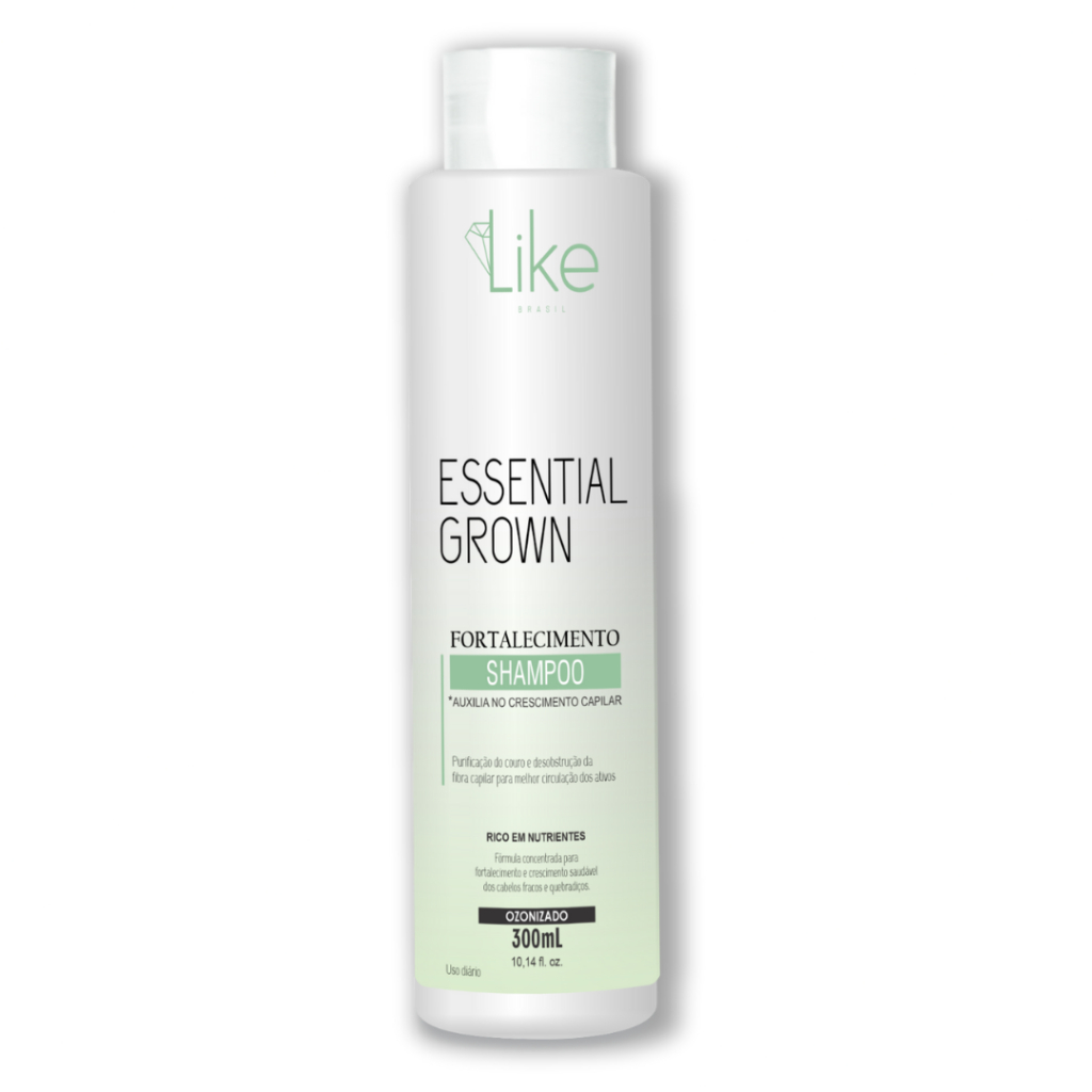 ESSENTIAL GROWN - SHAMPOO FORTALECIMENTO (300mL) | Shopee Brasil