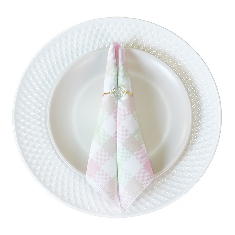 Kit com 12 Guardanapo XadrezTecido Estampa Digital 35cm x 35cm | Shopee ...