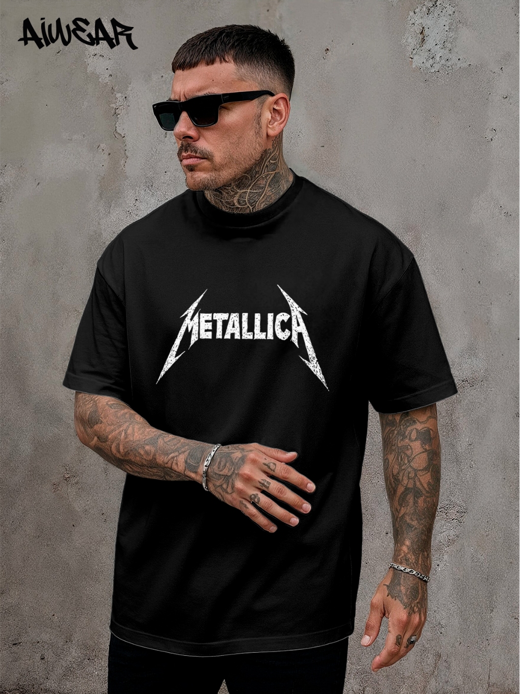 Camiseta Metallica Banda de Rock Estilo Thrash Metal Heavy Metal 100% ...