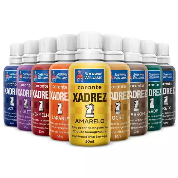 Corante Liquido Xadrez 50ml - Sherwin Williams | Shopee Brasil