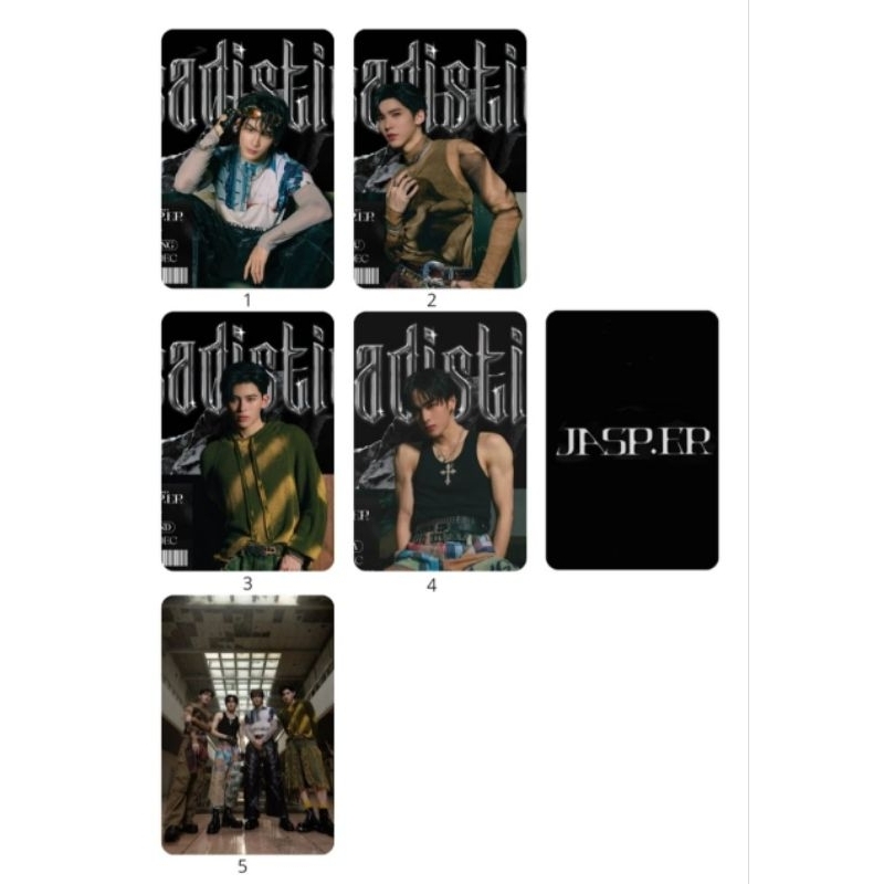 KIT PHOTOCARD JASP.ER (SADASTIC) | Shopee Brasil