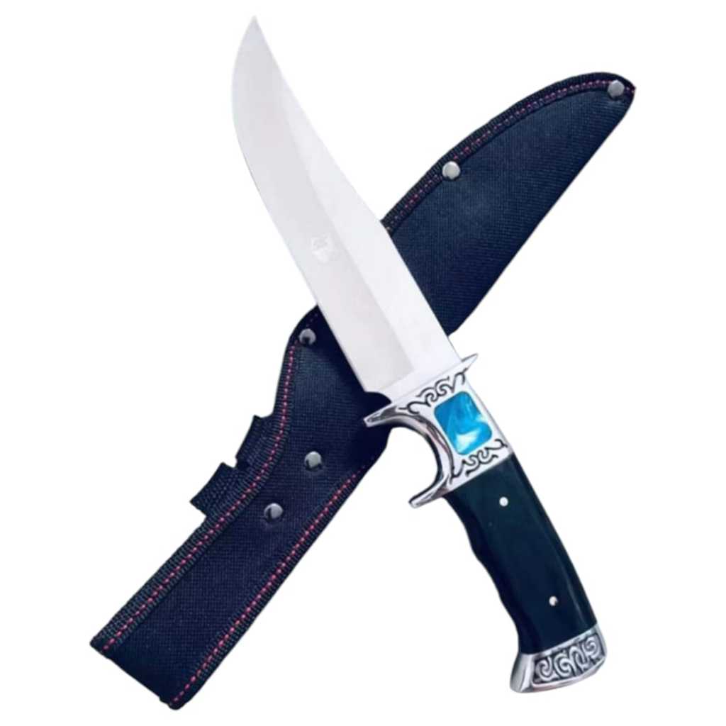 Faca Artesanal Premium Aço Inox 420 Lâmina Afiada 30cm Cabo Ergonômico ...