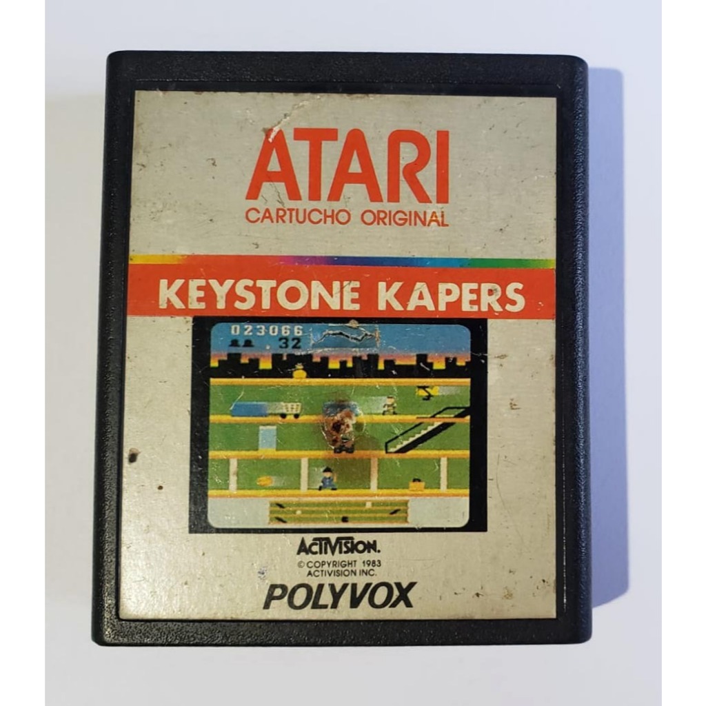 Keystone Kapers Atari 2600 Polyvox Usado | Shopee Brasil