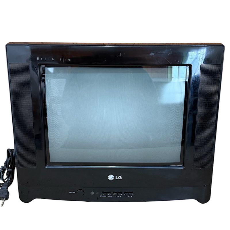 Tv Crt Tubo Lg slim 14 polegadas Funcionando perfeitamente | Shopee Brasil